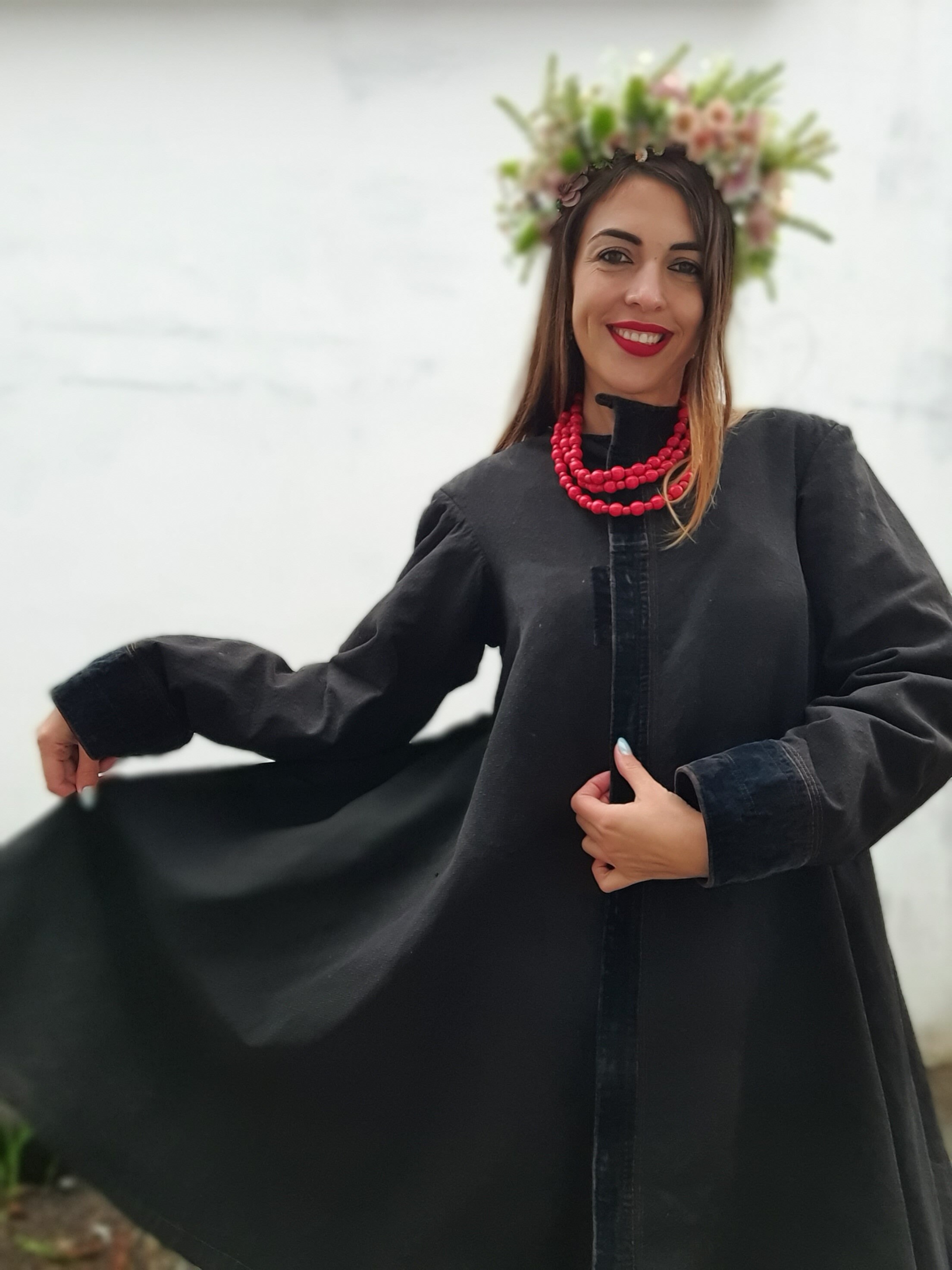 Vintage Fall Winter Coat Woman's Rustic Coat Ukrainian - Etsy