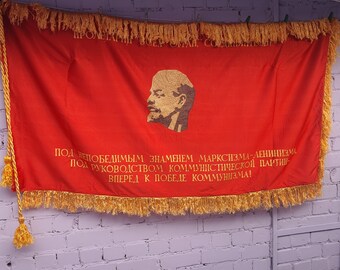 Lenin Banner - Etsy