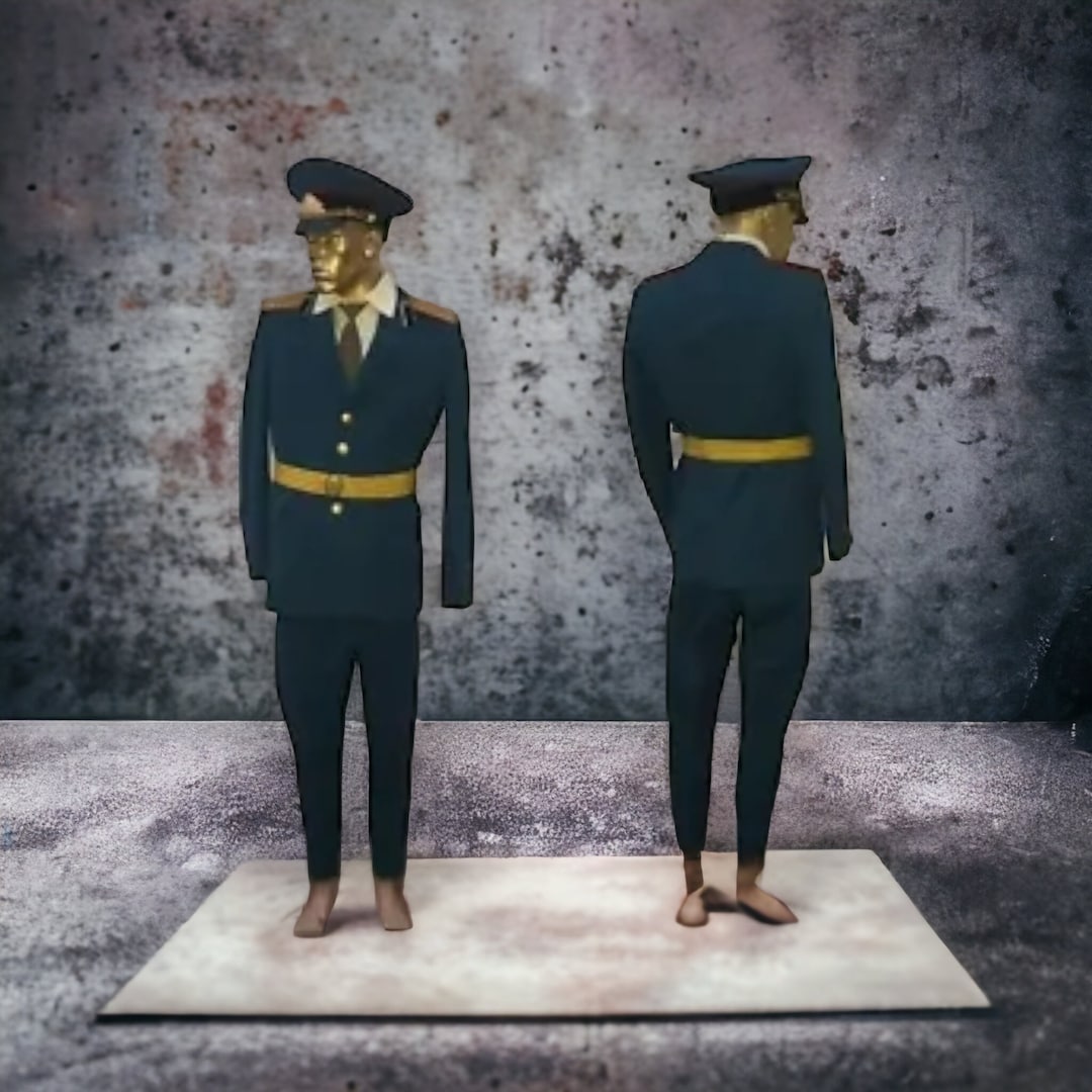 Soviet Military Ceremonial Uniform With Cap Uniform Vintage Military ...