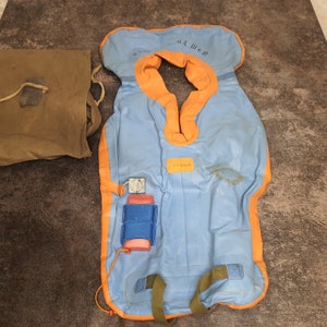 Vintage USSR Flight Vest Life Jacket - Etsy