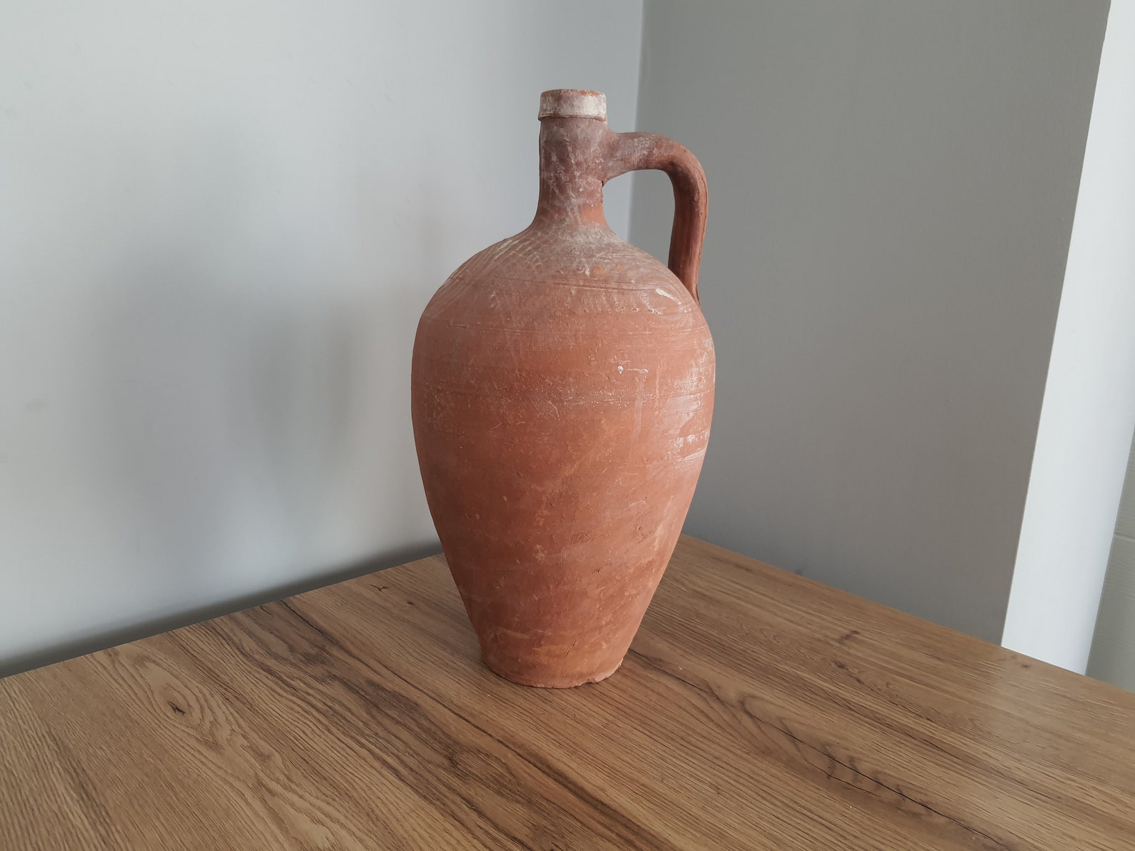 Vintage Decor Old Clay Jug Rust Clay Pot Wabi Sabi Pot - Etsy