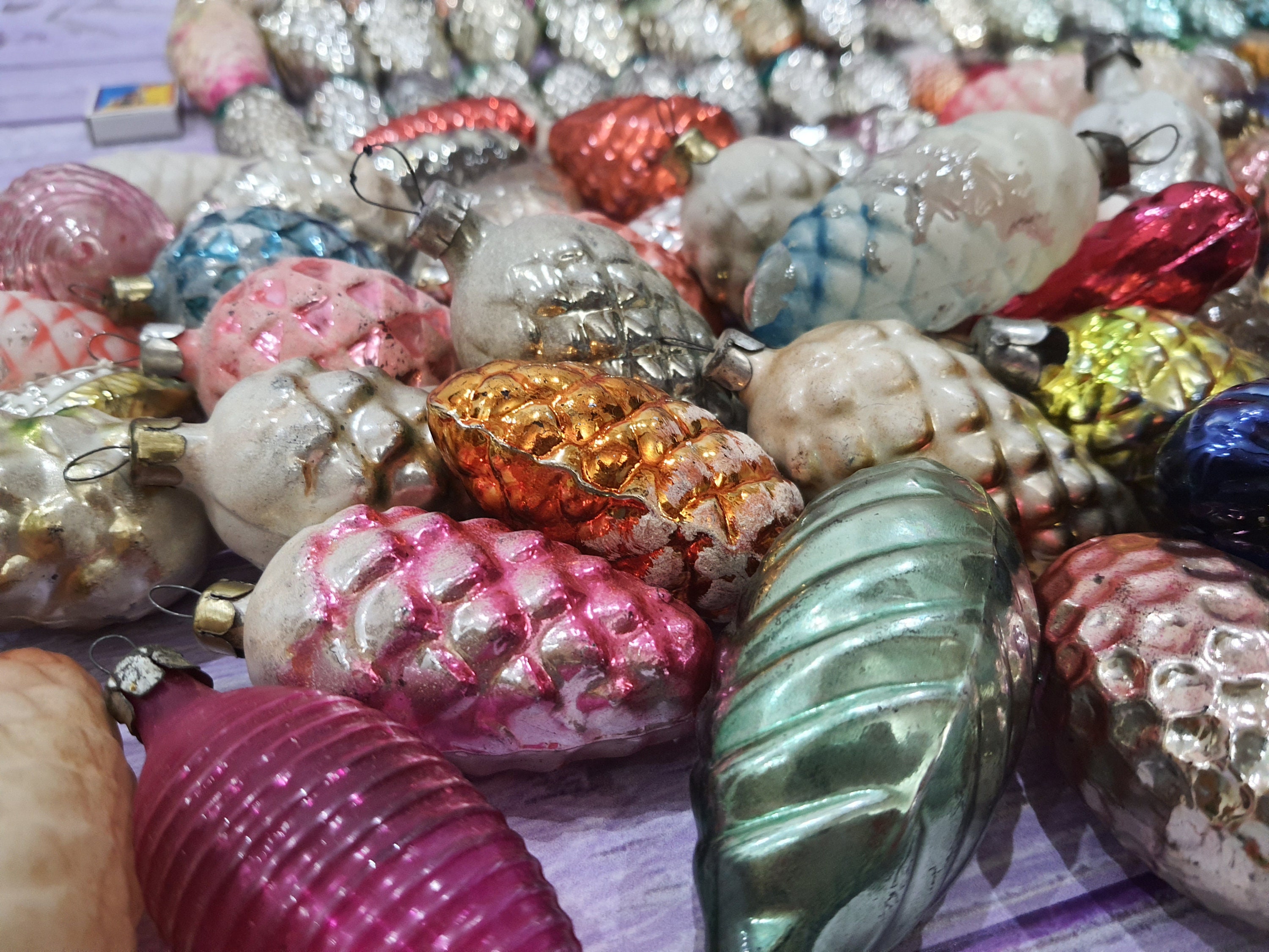 Set Includes 10 Random Christmas Tree Decorations. Christmas - Etsy