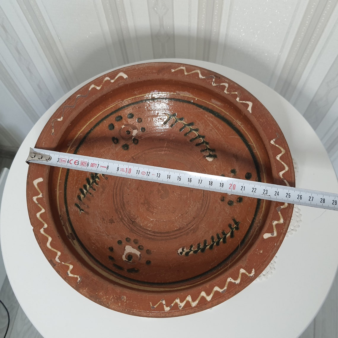 Very Old Clay Plate Antique Plate Vegetable Ceramics Clay - Etsy