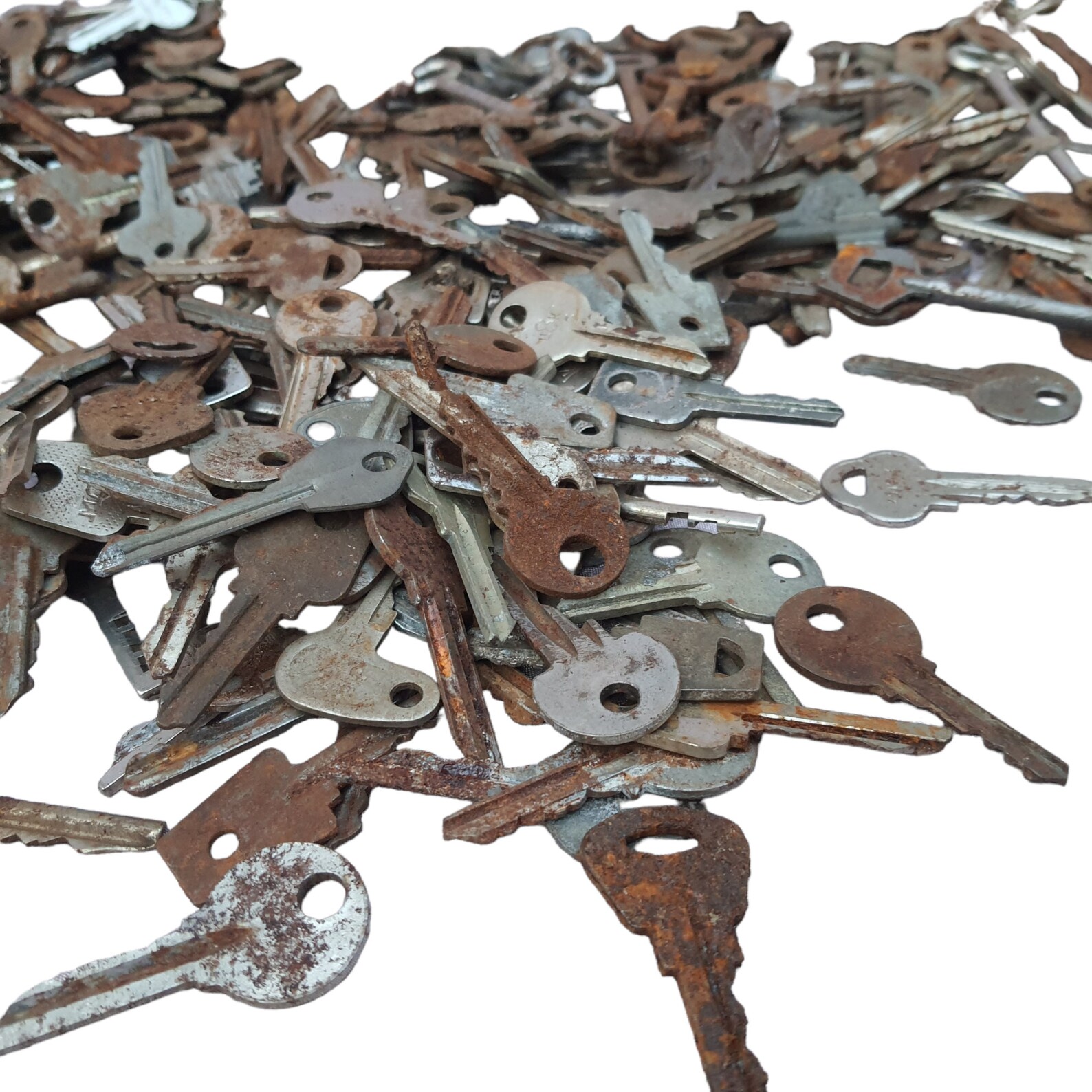 Vintage Uncut Keys | Old Uncut Key Blanks | Boho Jewelry | Keys for ...