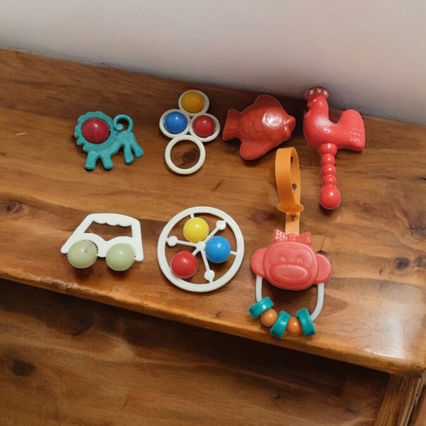 Plastic Rattle - Etsy