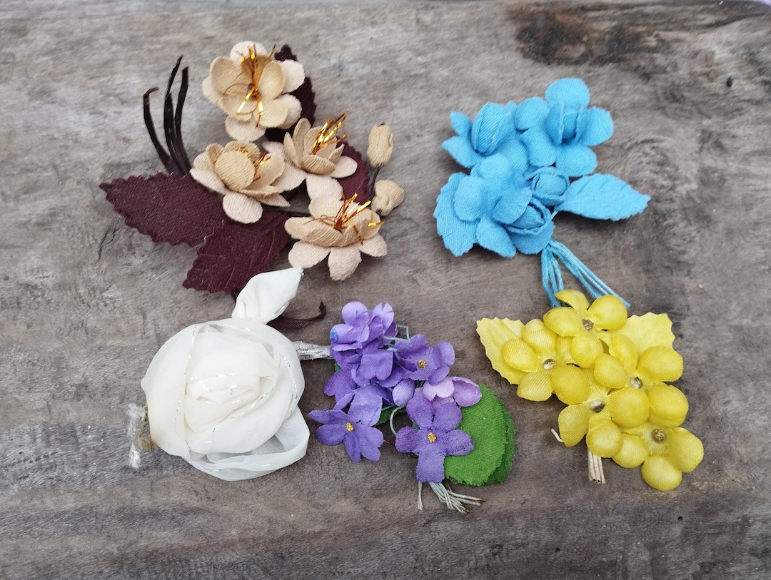 Artificial Flowers USSR, for a Wedding, Soviet Wreath, Original Wedding ...