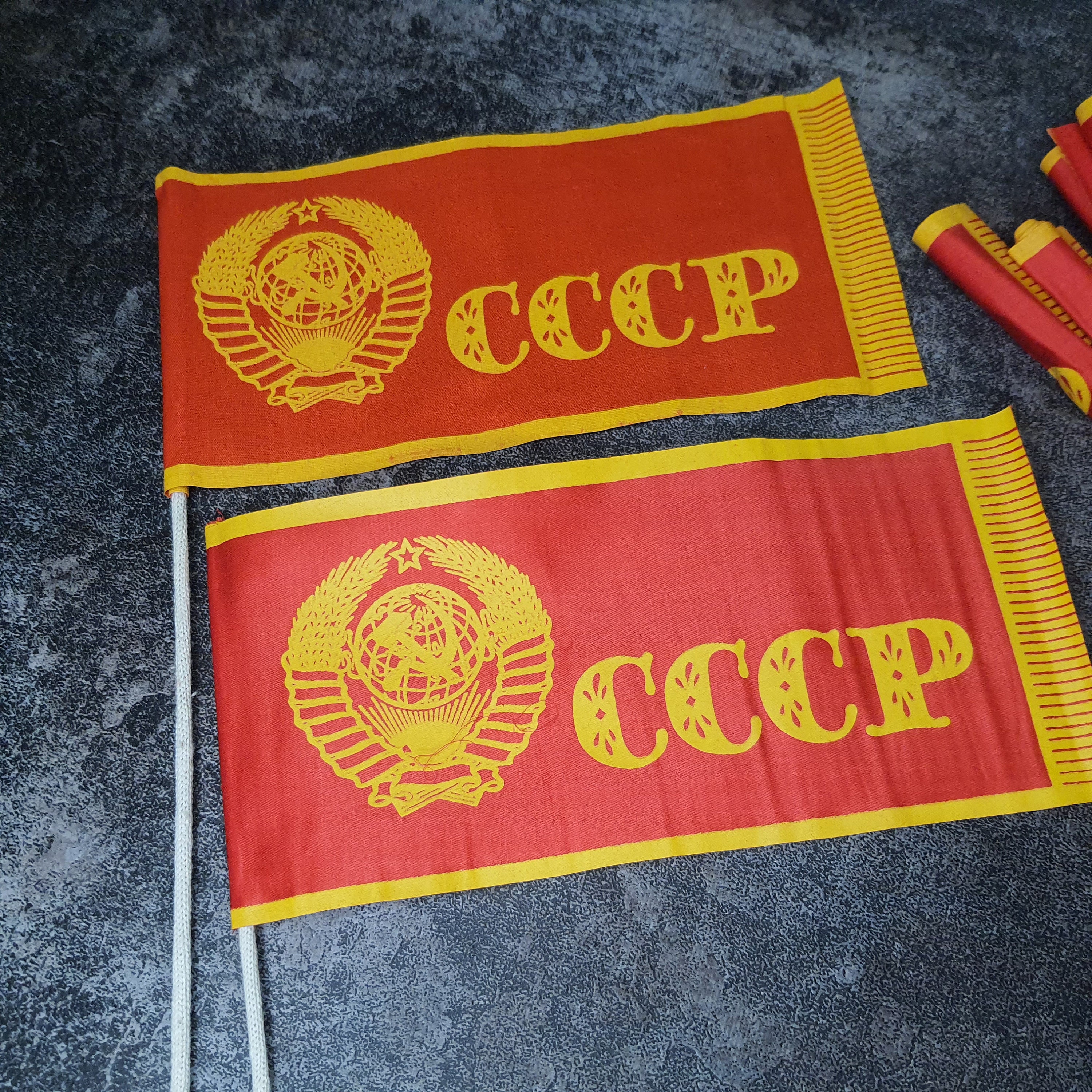 Soviet USSR Flag, Small Flag, Symbol of the Soviet Union, USSR Symbol ...