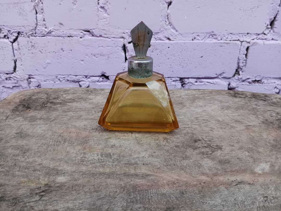 Vintage Bottle Perfume Bottle Old Soviet Perfume Bottle Vial Glass USSR ...
