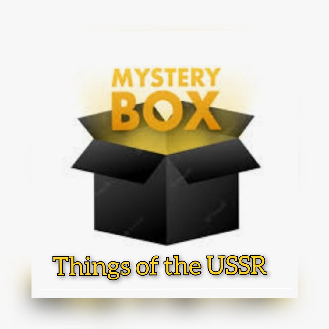 USSR Box, Surprise, USSR Vintage Items, Whole Mystery, Gift-surprise ...