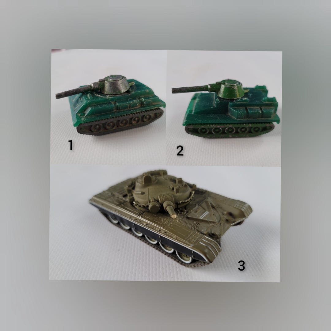 Tank Figure, Figure, USSR, Toy, Plane, Tank, Car, Militaria, Military ...