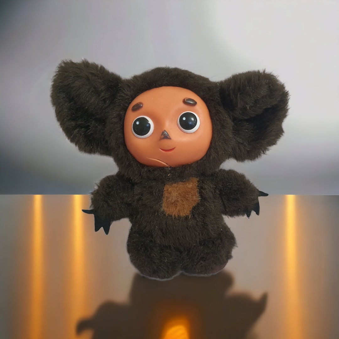 Cheburashka Vintage Soviet Plush Toy-cartoon Character - Etsy