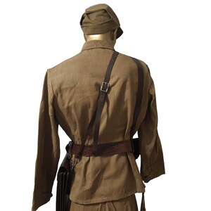 Vintage Rare Uniform of the Red Army, Leather Field Bag, Leather Belt ...