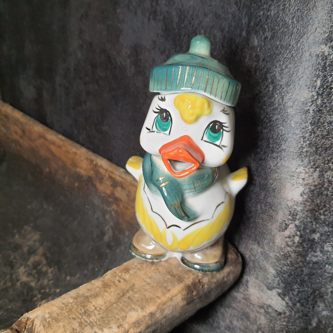 Porcelain Damask, Duck Jug, Vintage, USSR, Duck, Gift. - Etsy