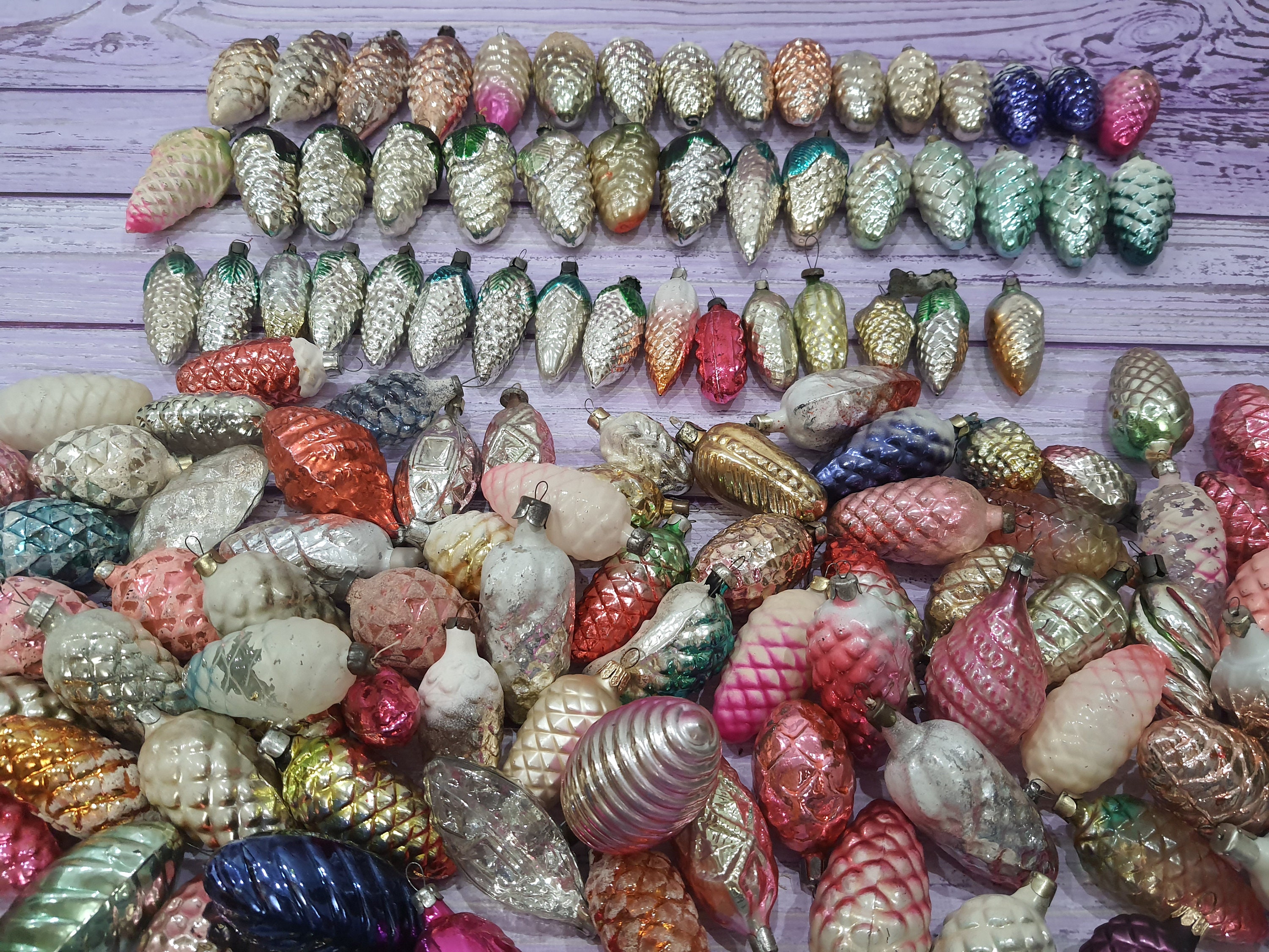 Set Includes 10 Random Christmas Tree Decorations. Christmas - Etsy