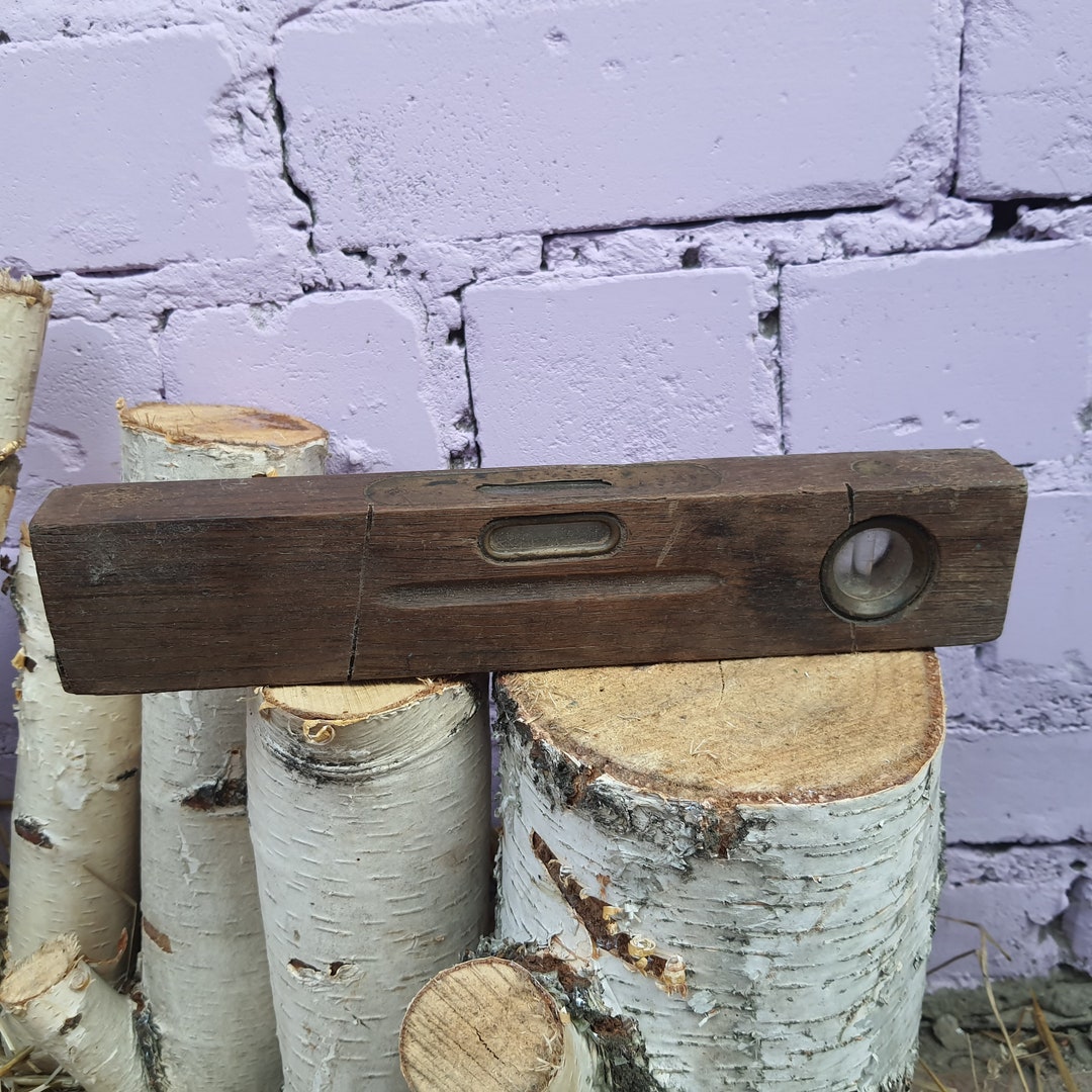 Antique Old Tool, Wooden Level, Vintage Level, Ussr. - Etsy