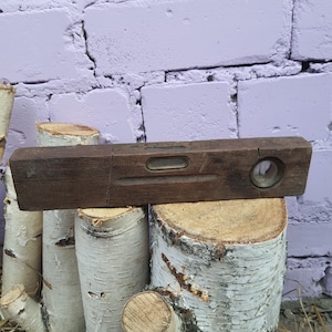 Antique Old Tool, Wooden Level, Vintage Level, Ussr. - Etsy