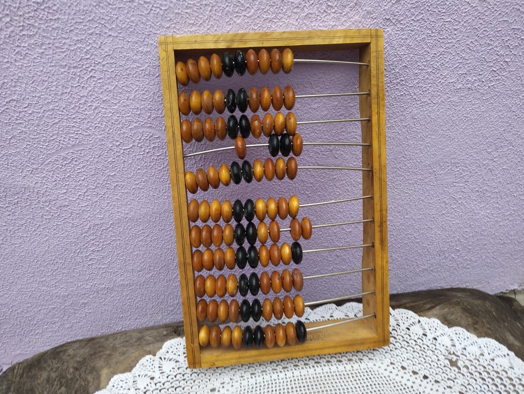 Wooden Soviet Abacus, Vintage Store Calculator. - Etsy
