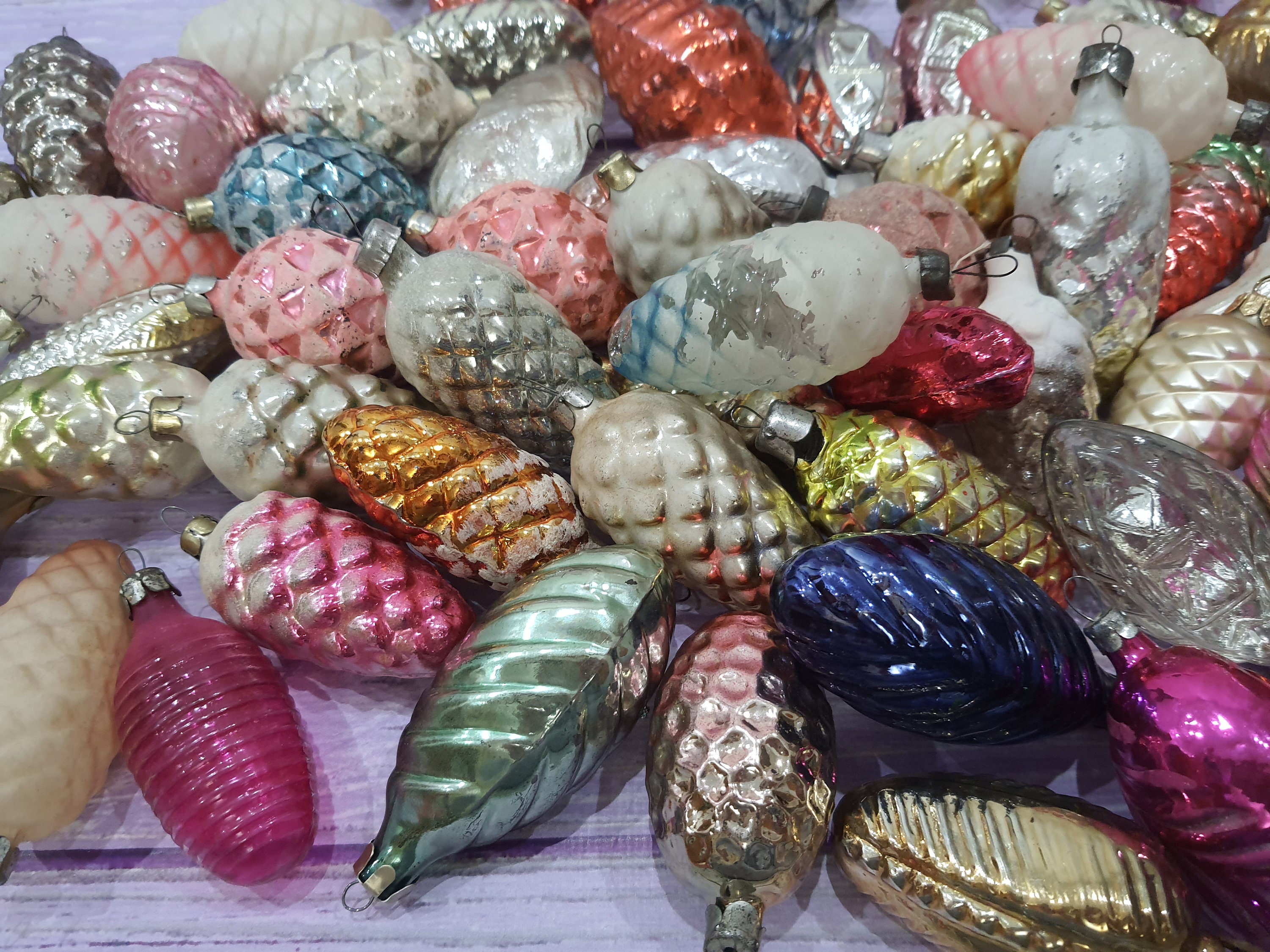 Set Includes 10 Random Christmas Tree Decorations. Christmas - Etsy