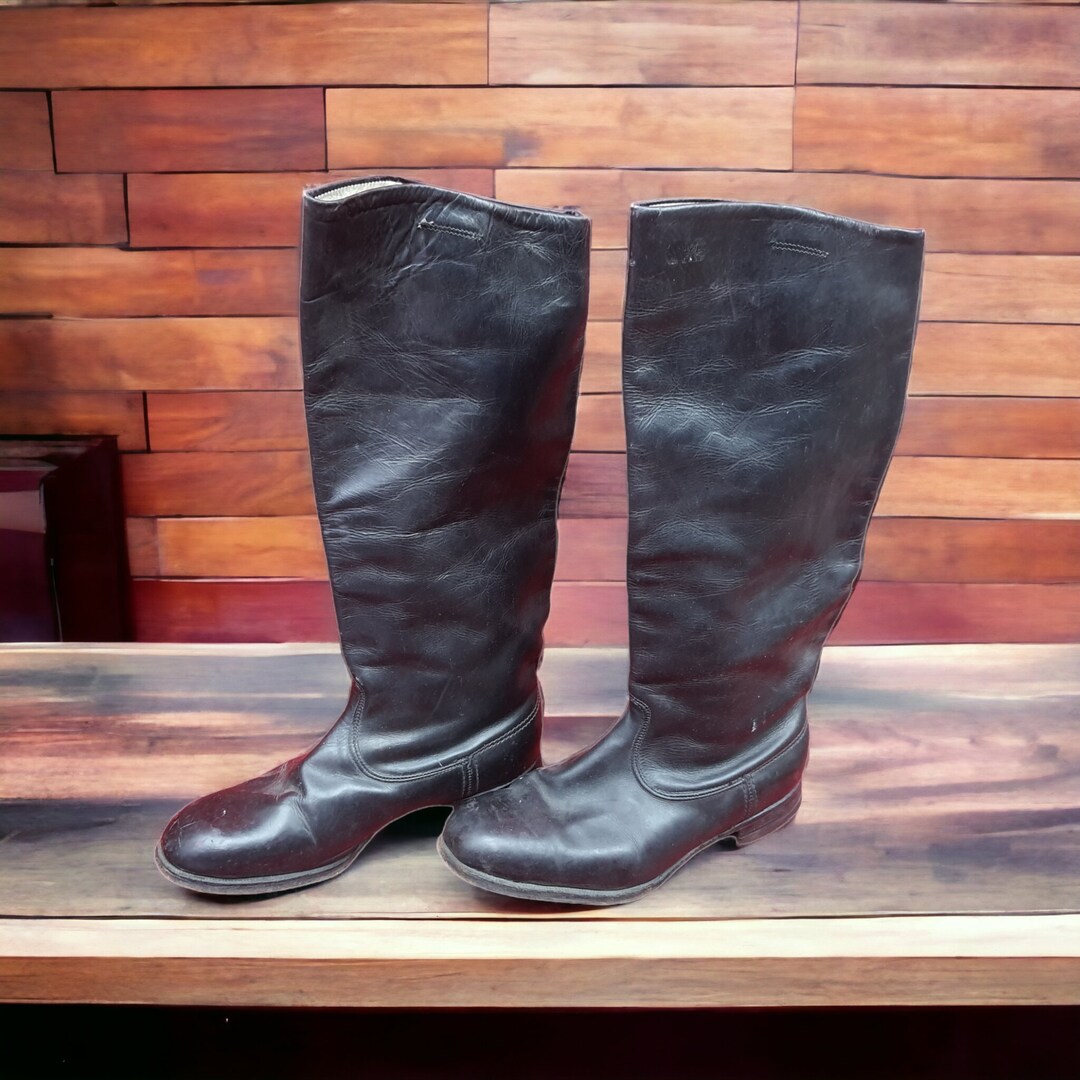 Soviet Boots for Officers Military Boots of the USSR Riding Boots ...