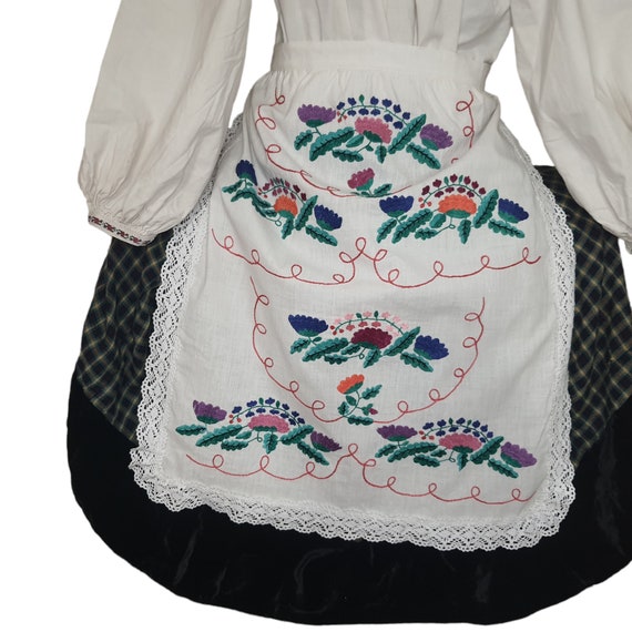 Vintage Ukrainian apron Traditional Cute apron - made… - Gem