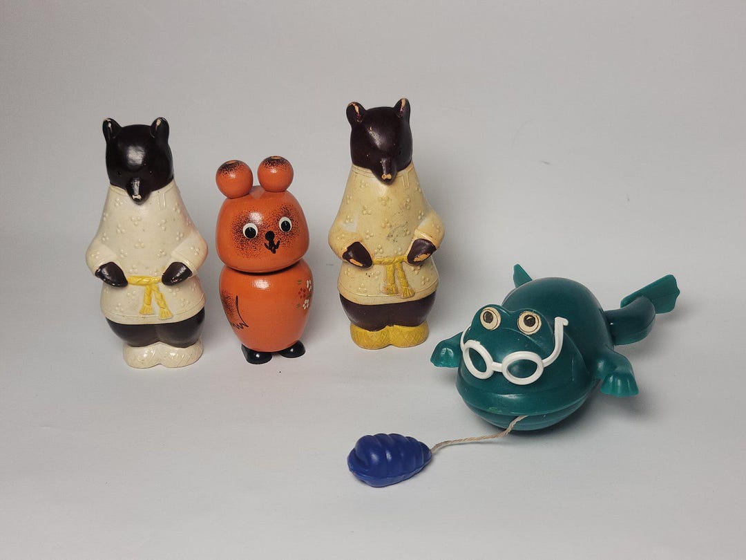 USSR Toys, Vintage, Decor, Soviet Figurines - Etsy