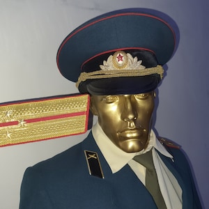 Soviet Military Ceremonial Uniform With Cap Uniform Vintage Military ...