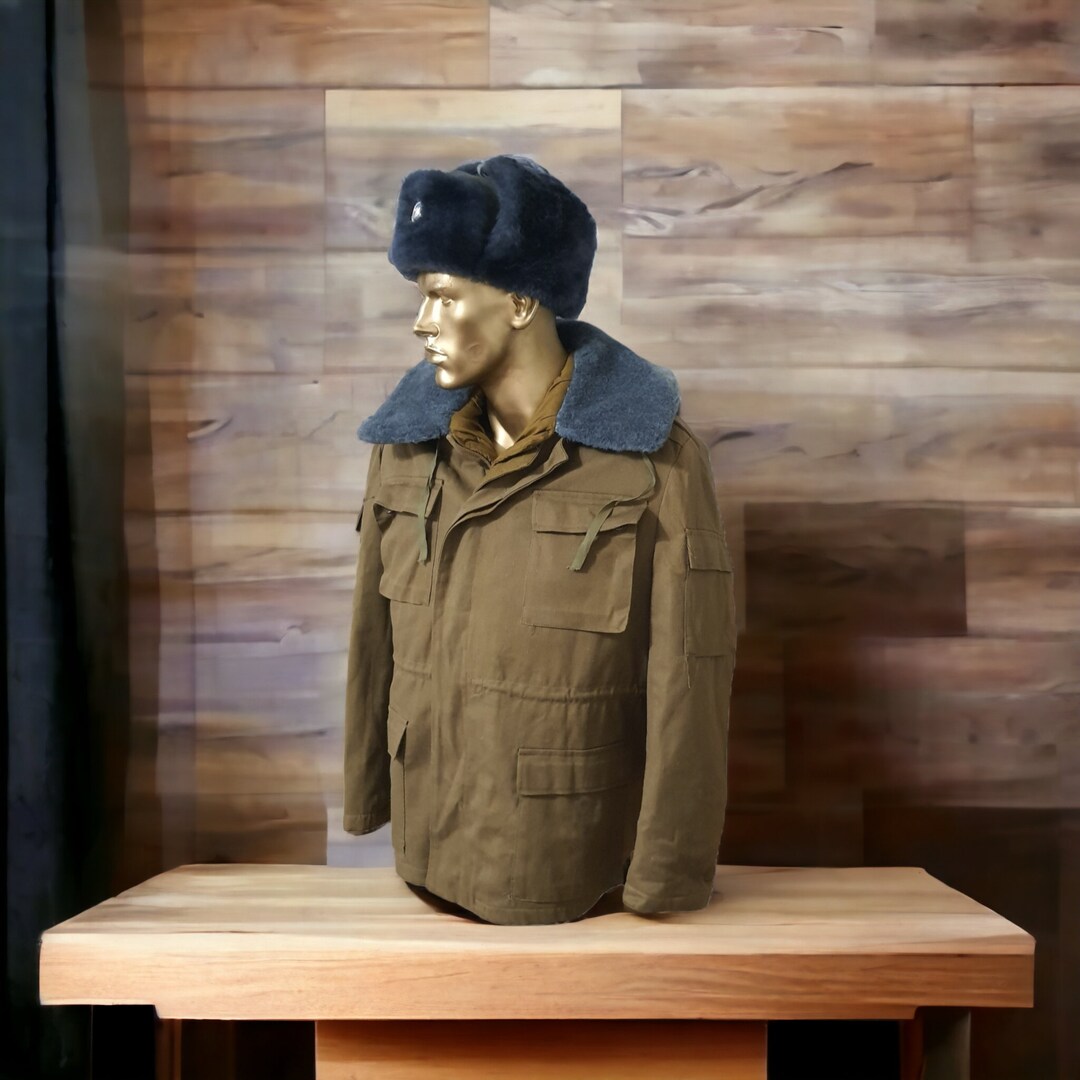 Soviet Military Jacket AFGHANKA With Pocket for Pistol USSR Army - Etsy