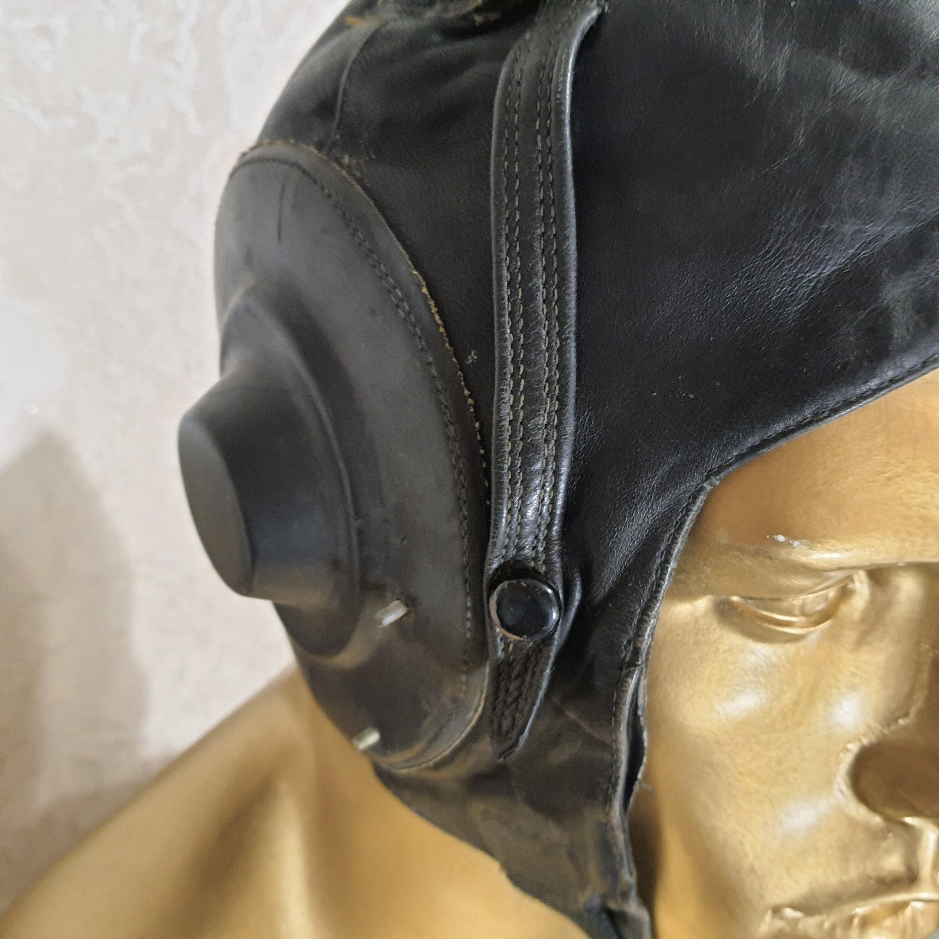 Soviet Military Leather Fur Helmet USSR Air Force Pilot - Etsy