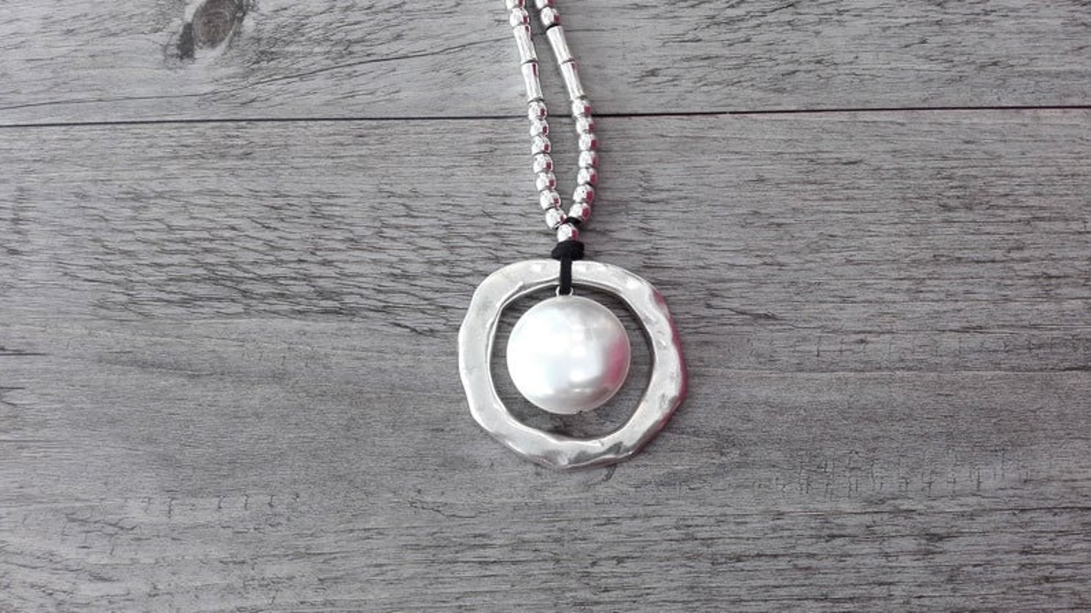 Pearl Necklace Uno De 50 Style Necklace Boho Necklace Uno - Etsy UK Pearl Necklace Uno De 50 Style Necklace Boho Necklace Uno - Etsy UK