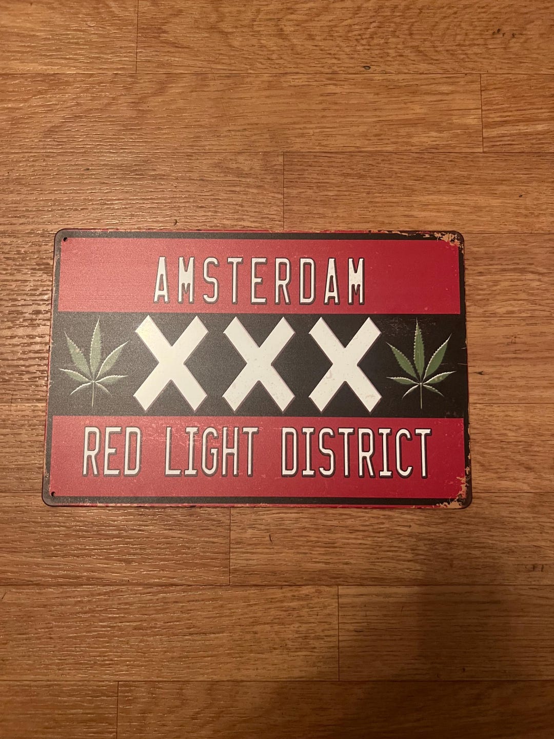 Vintage Style Amsterdam Metal Sign - Etsy