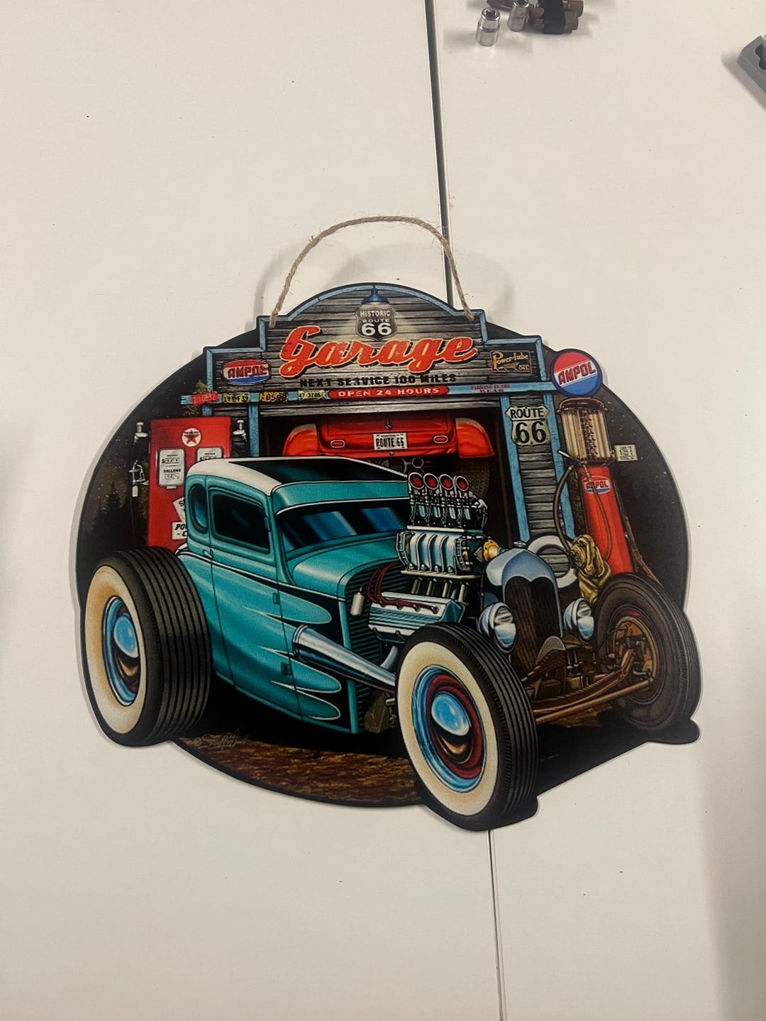 Vintage Style Race Car Metal Sign - Etsy