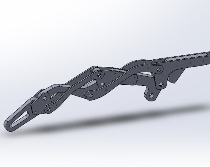 Skelington Original Articulated Finger Extensions 25cm please Read ...