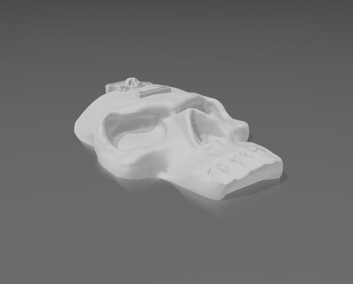 3D Printed Terminator Inquisitor Skull STL File - Etsy