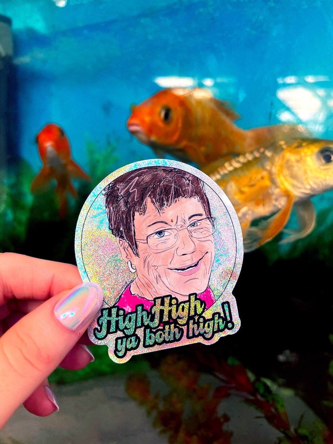 High High Ya Both High // Barb Teen Mom Sticker by Thereisnostore // 16 ...