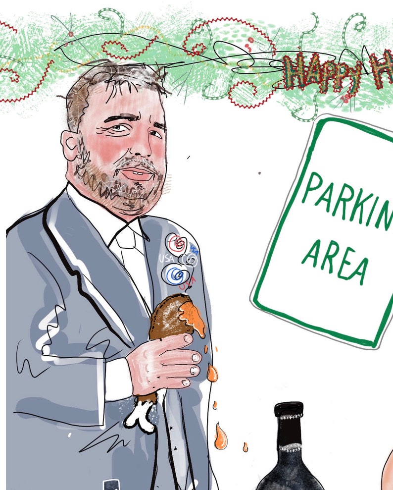 Fat Ugly Poor // HRH Collection Illustrated Greeting Card // | Etsy Canada