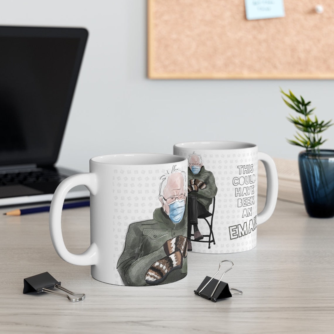 Bernie Sanders Mug: This Could Have Been an Email - Etsy