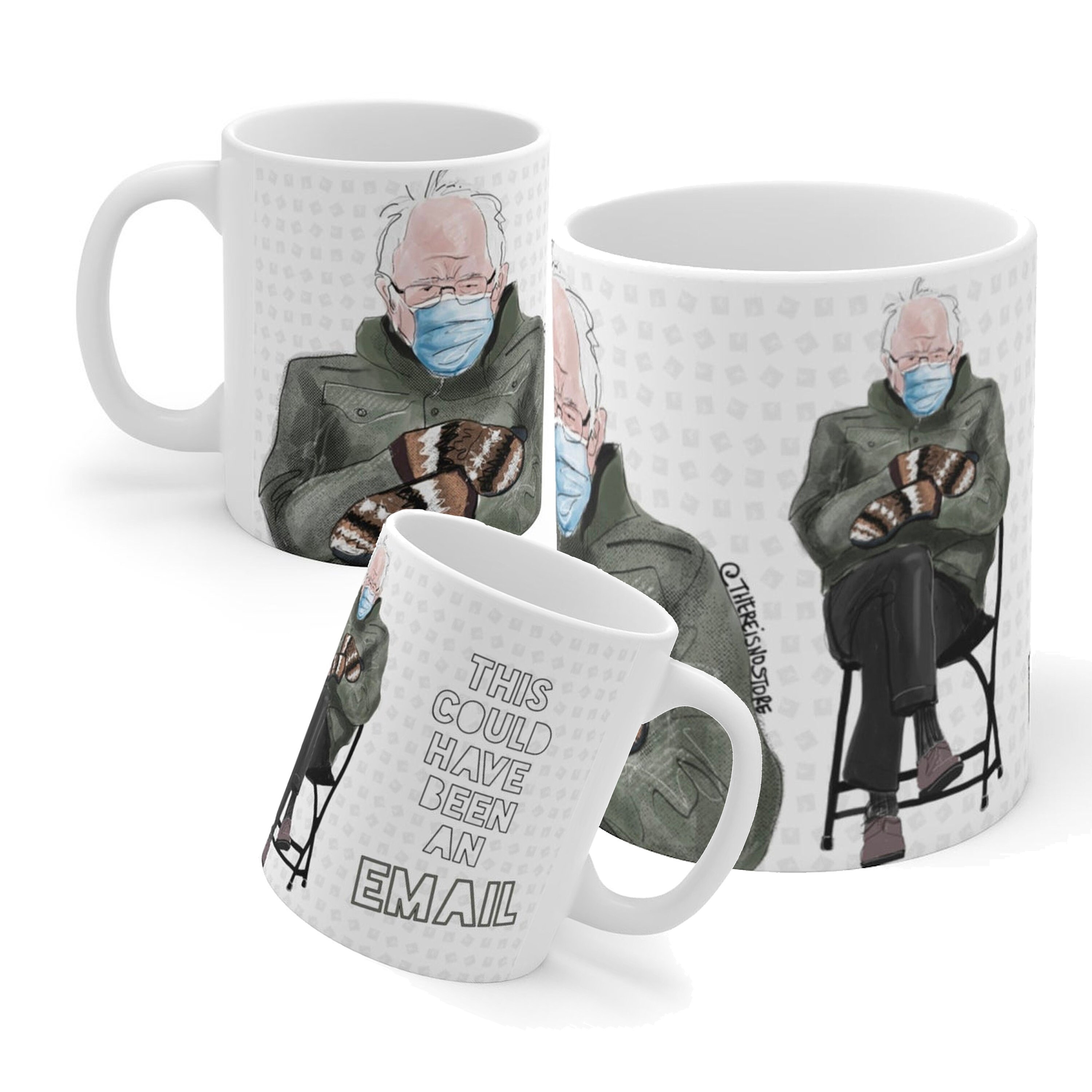 Bernie Sanders Mug: This Could Have Been an Email - Etsy
