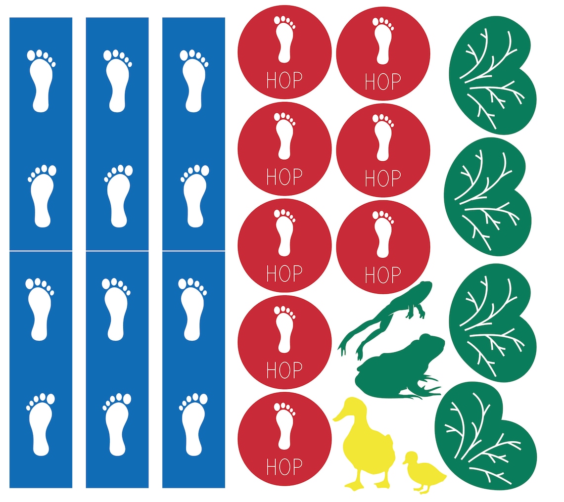 Deluxe Classroom Sensory Path Kit 65 Custom Vinyl Decal - Etsy UK