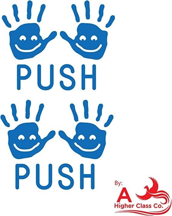 Push Hands Classroom Sensory Path Accessory - for School Walls or ...