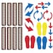 Deluxe Circus Themed Classroom Sensory Path Kit – 68 Premium Vinyl ...