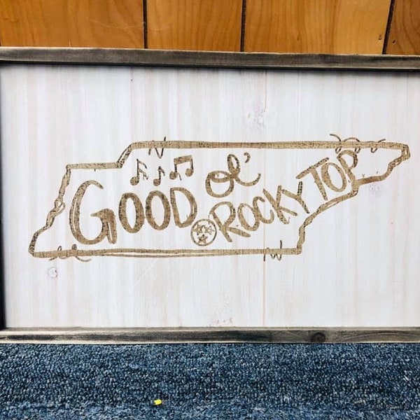 Rocky Top Sign - Etsy