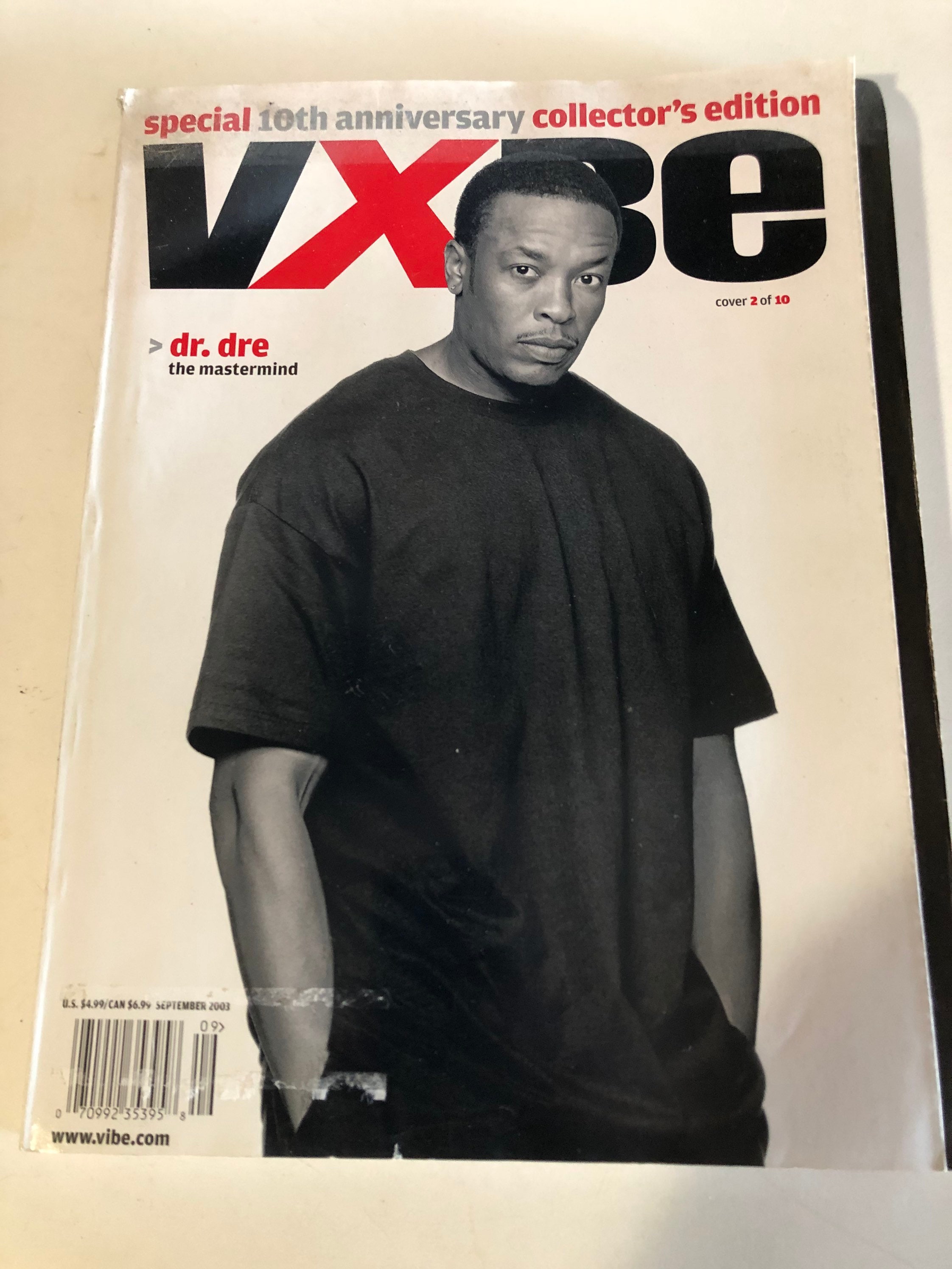 The Vibe Magazine Issue September 2003 Dr Dre Snoop Dogg Jennifer Lopez ...