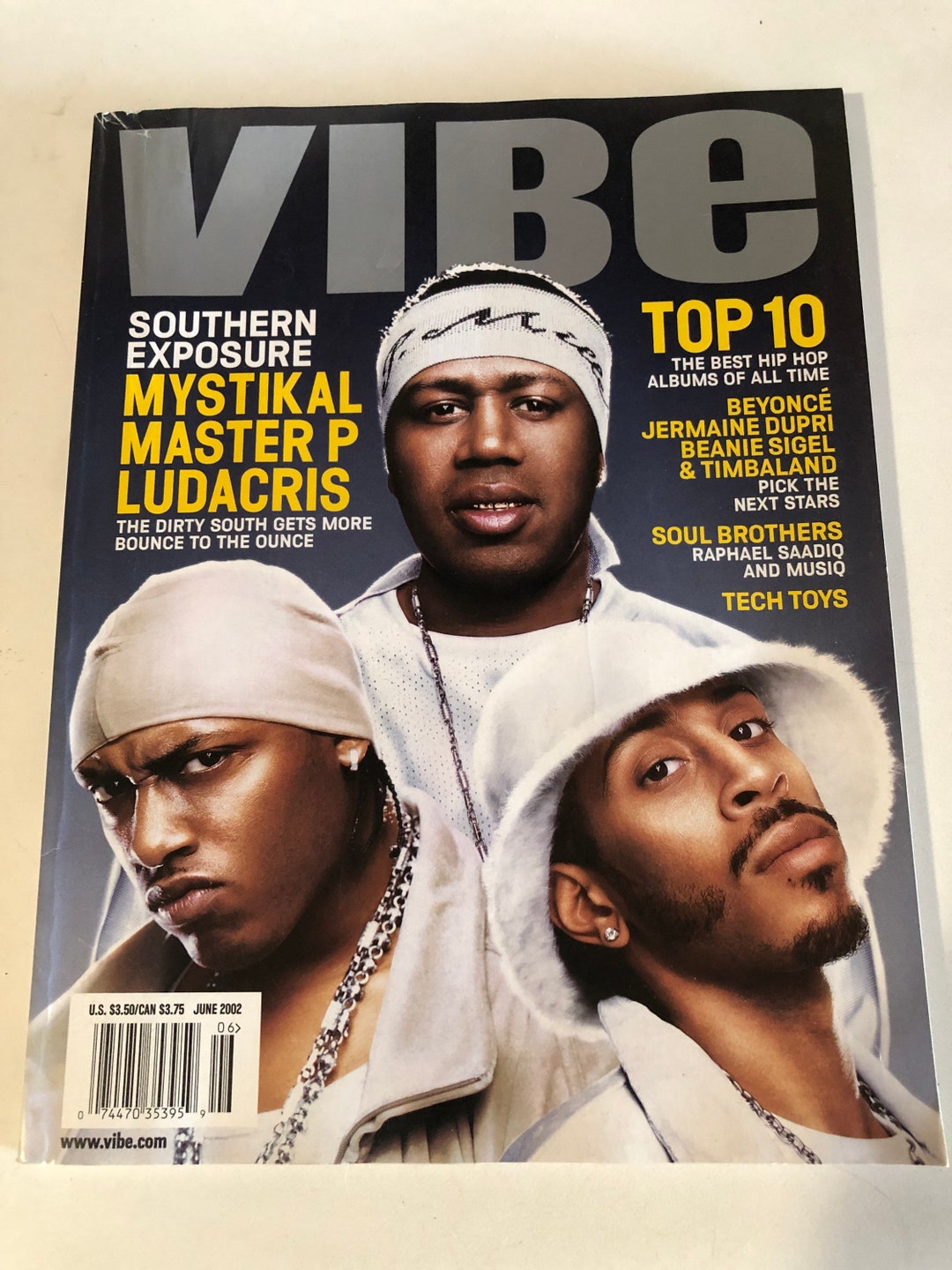 The Vibe Magazine Issue June 2002 Mystikal Master P Ludacris Beyoncé ...