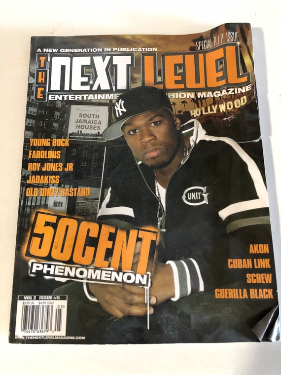 The Next Level Magazine 50 Cent Ol Dirty Bastard Young Buck - Etsy