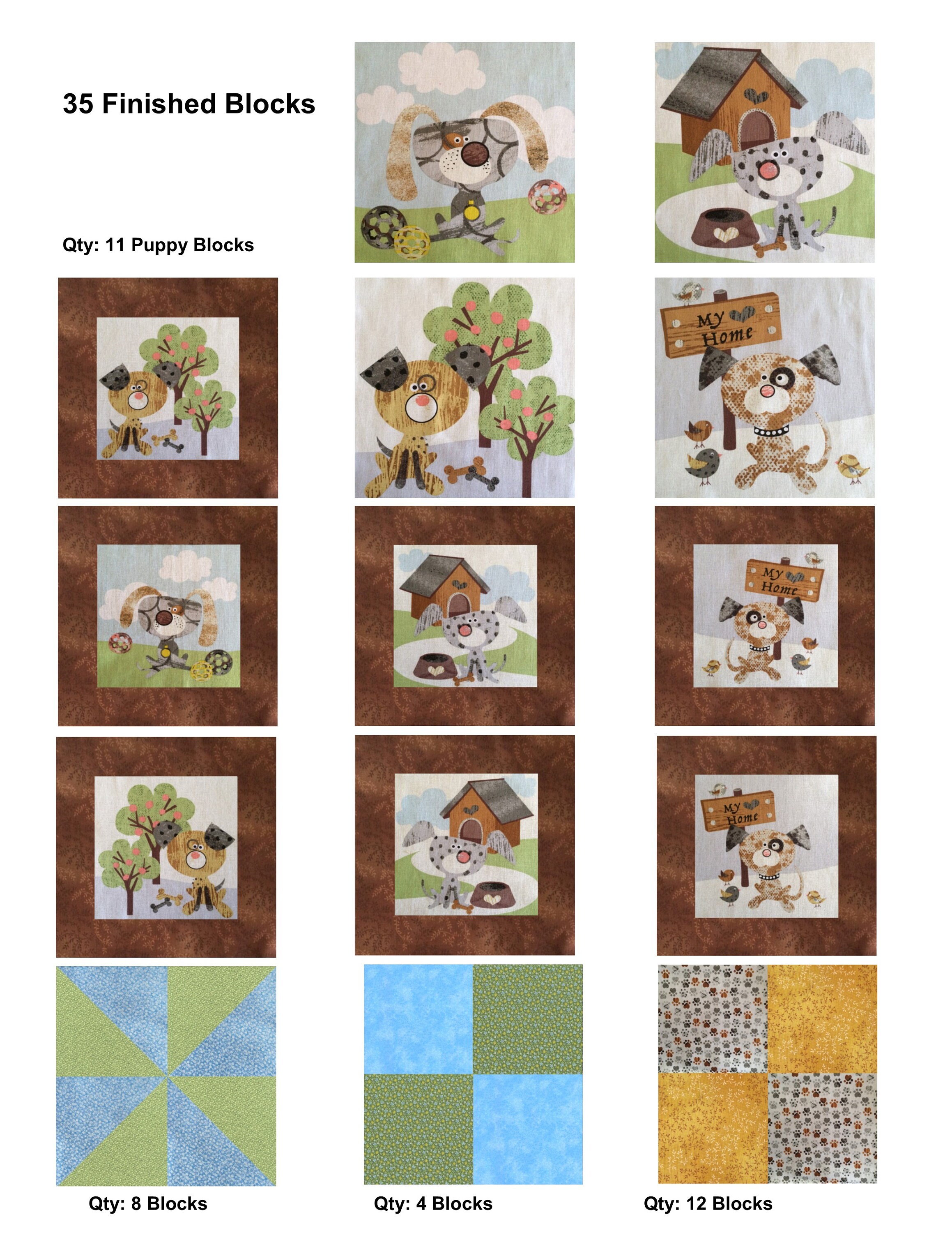 Good Doggie Lap Quilt Kit, Includes Binding and Backing - Etsy