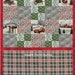 Holiday Homestead Lap Quilt Kit, Includes Binding and Backing With ...