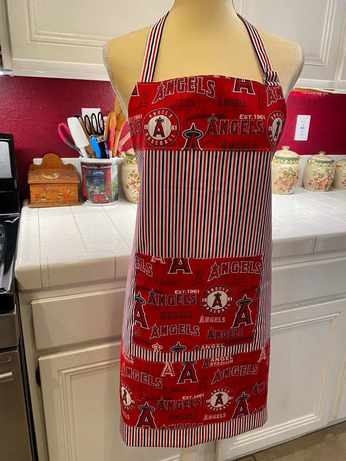 MLB Los Angles Angels Apron - Etsy