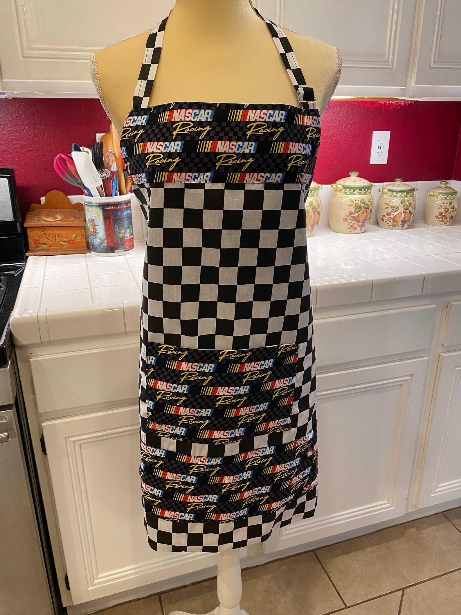 Nascar Racing Apron - Etsy