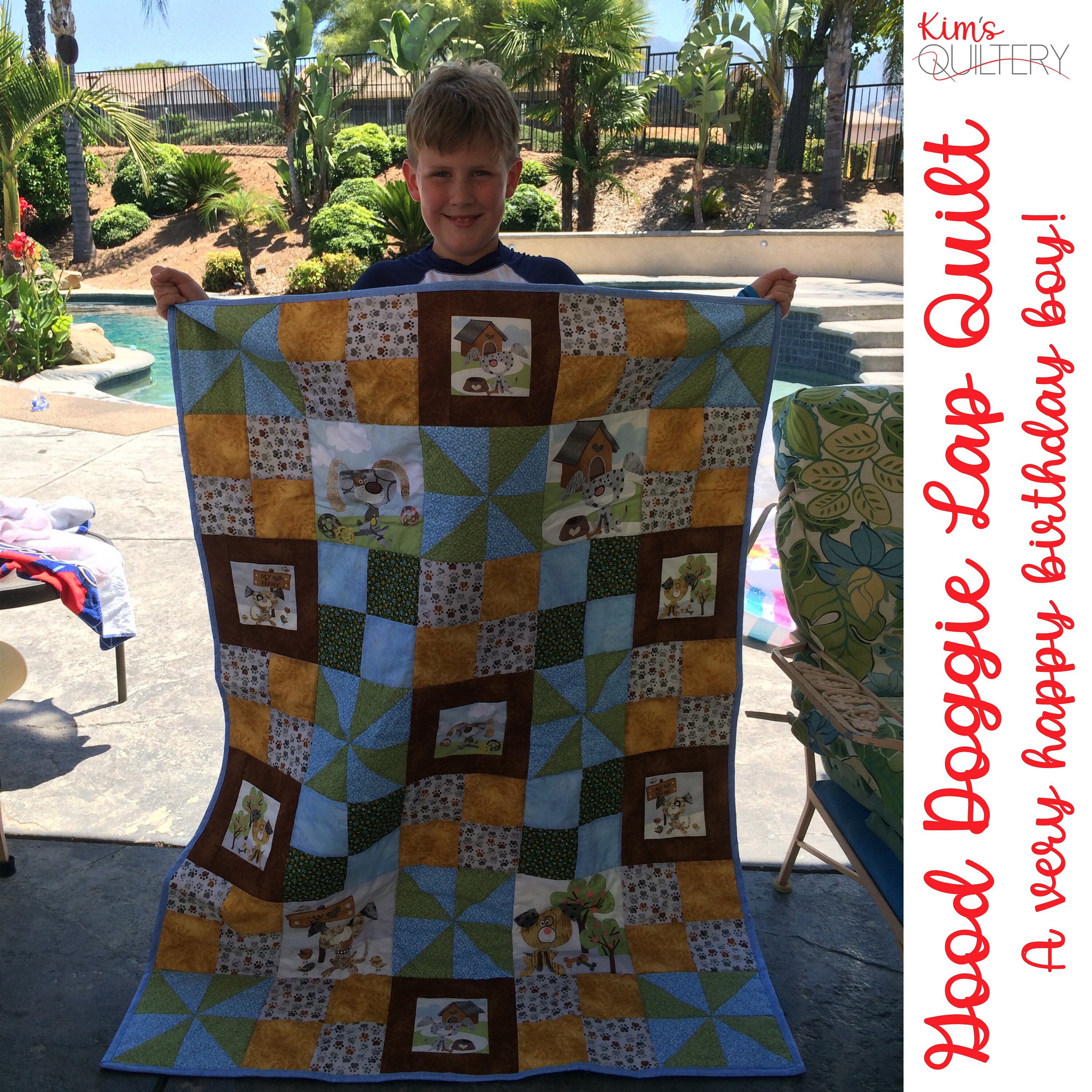 Good Doggie Lap Quilt Kit, Includes Binding and Backing - Etsy