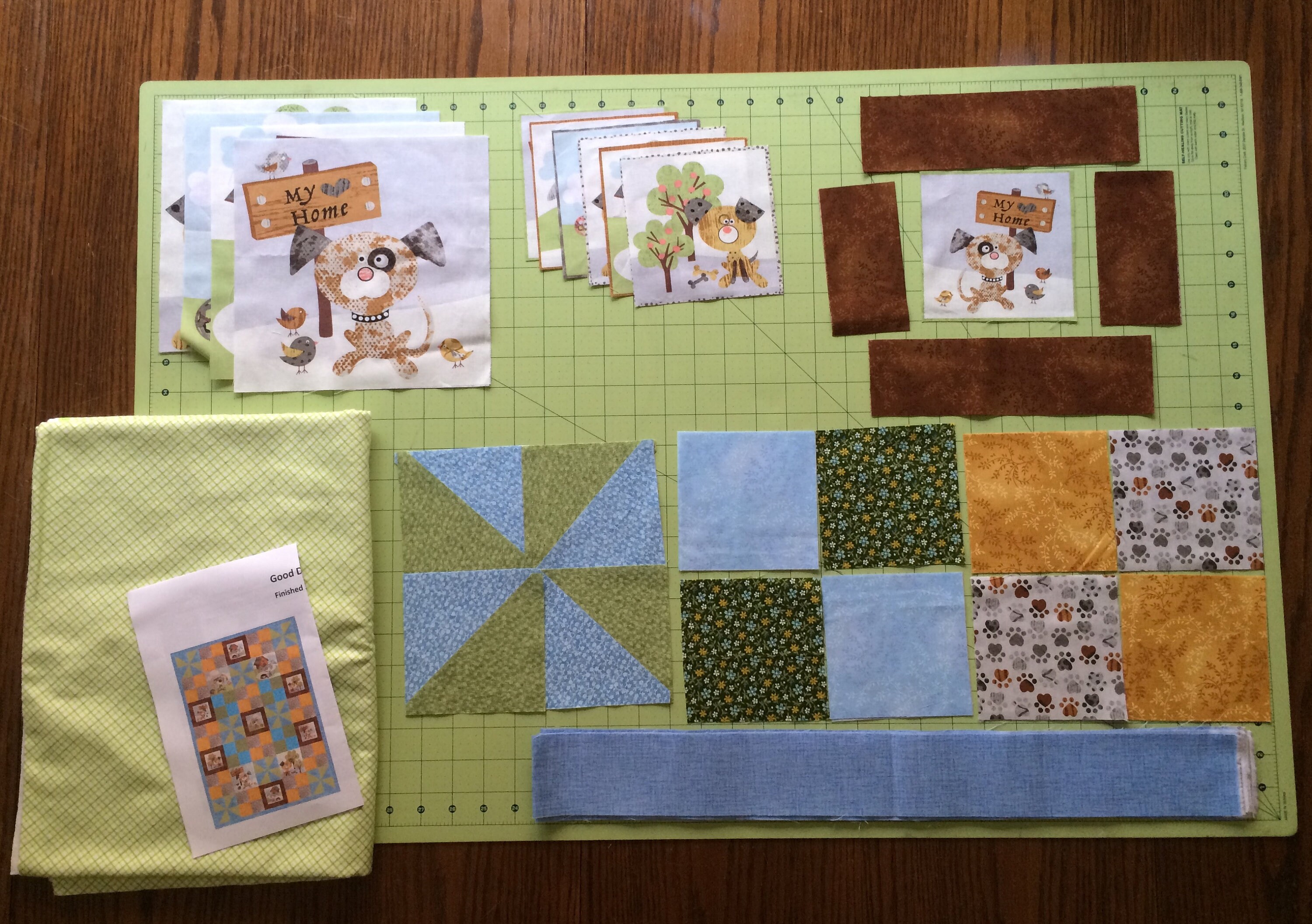 Good Doggie Lap Quilt Kit, Includes Binding and Backing - Etsy